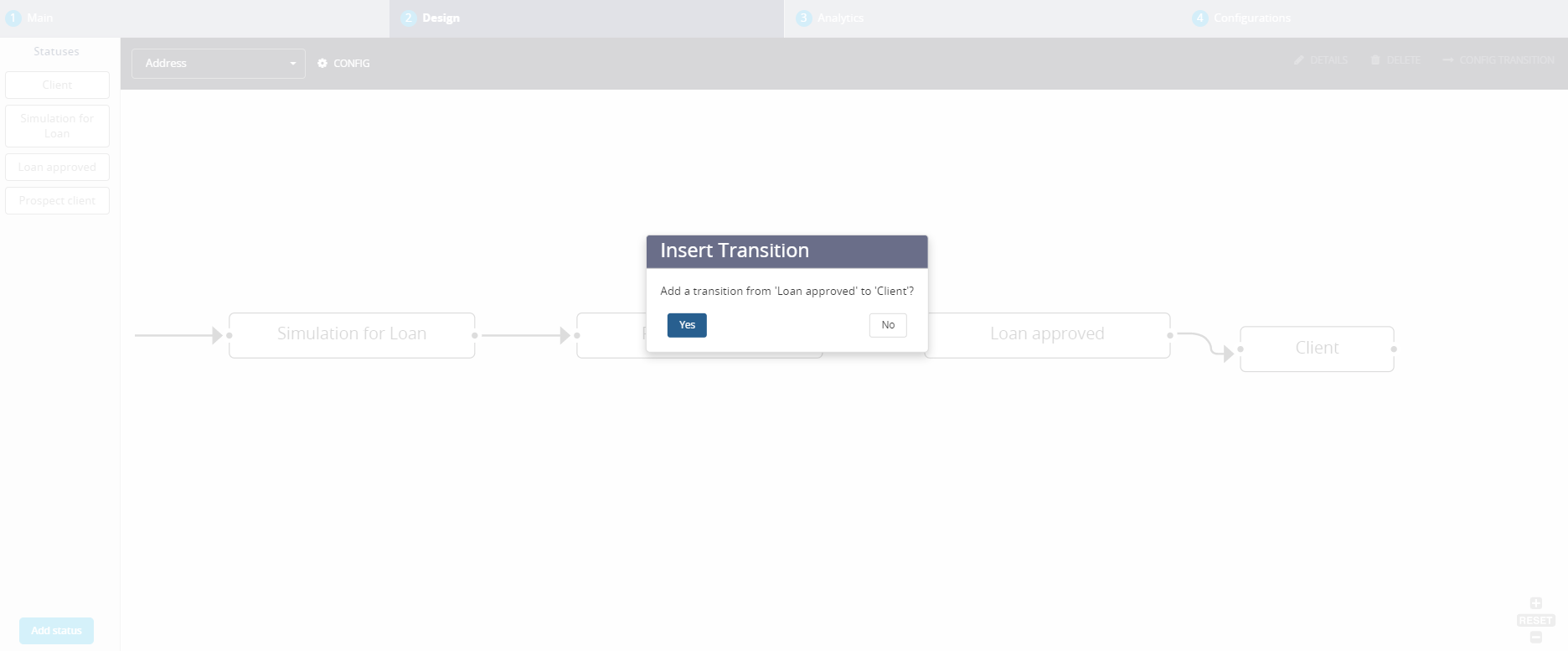 Define Workflow Transitions