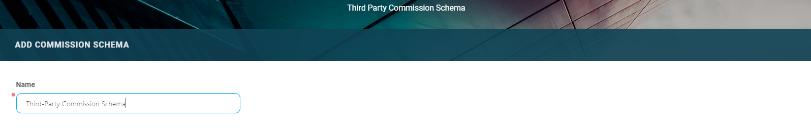 Third-Party Commission Schema