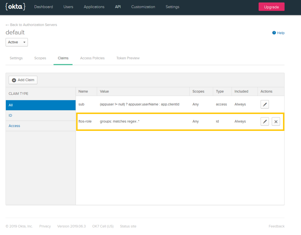 Authentication with Okta