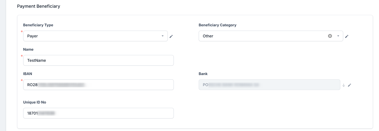 Outgoing Payment Requests