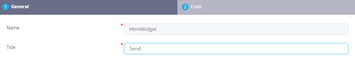 Creating HTML Widgets