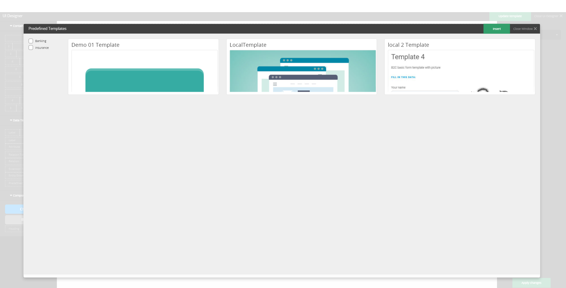 STEP 5. Access predefined HTML Templates