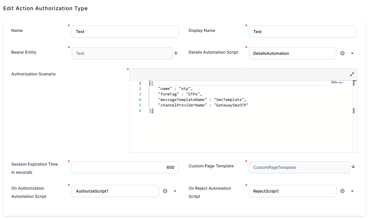 Operation Authorization