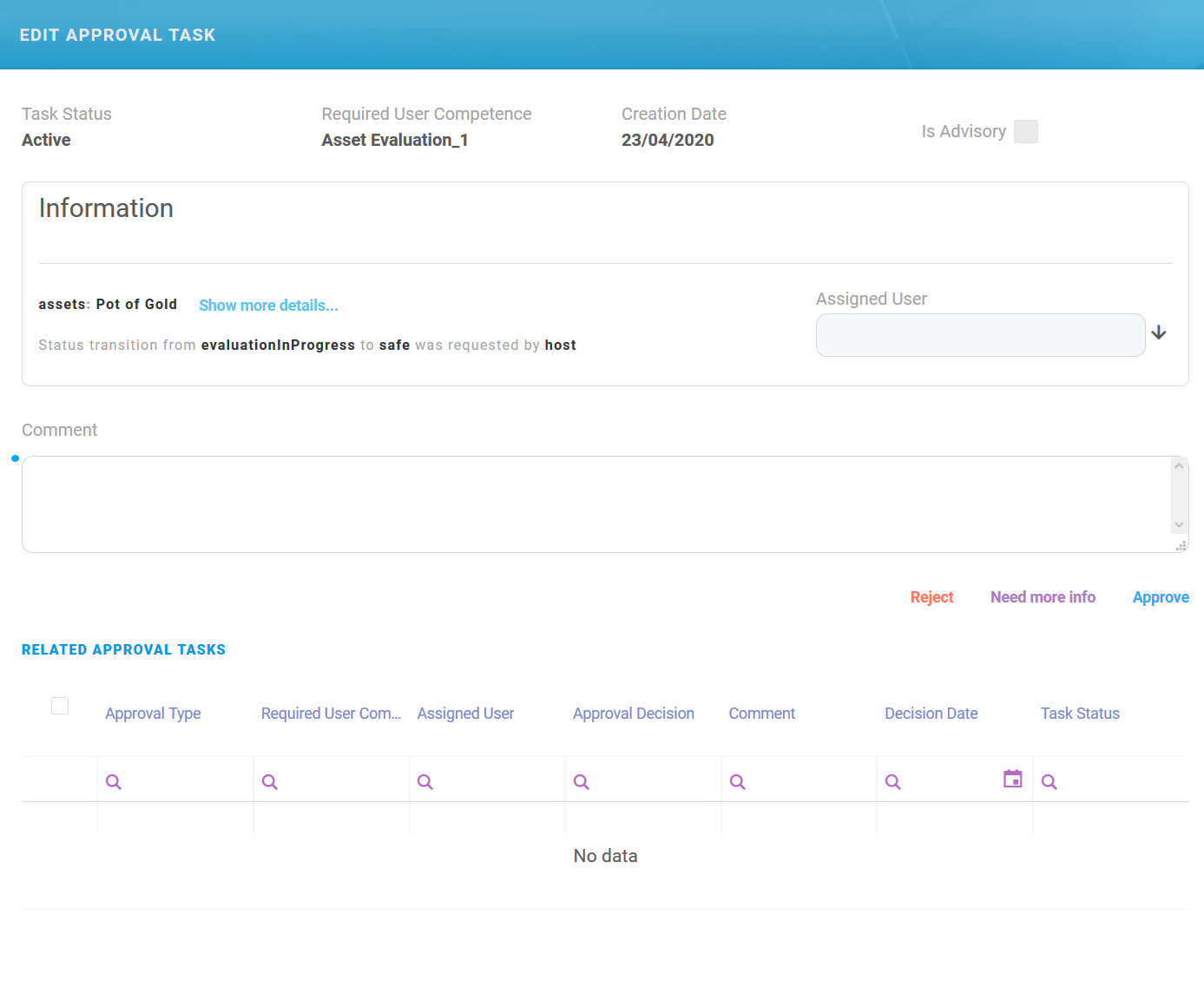 Approve Workflow Transitions