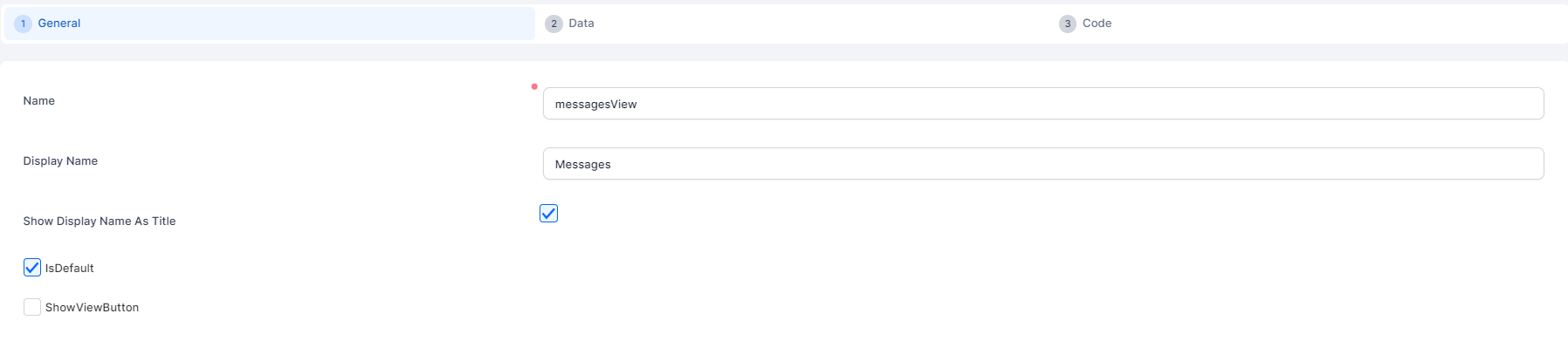 Create transient data entities