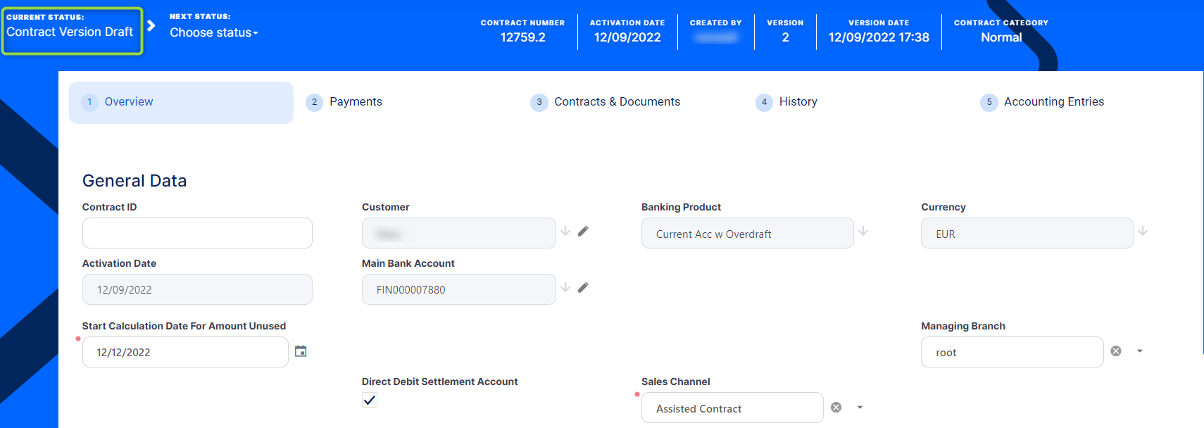 Closing a Current Account