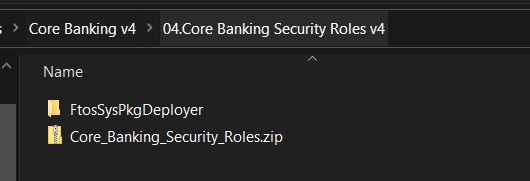 Installing Core Banking